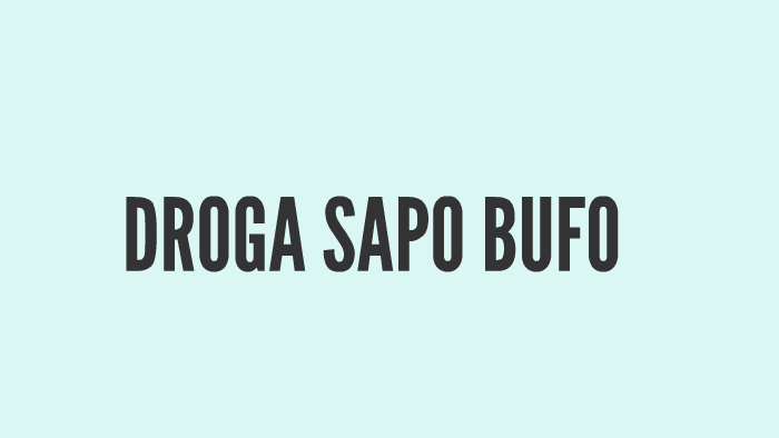 DROGA SAPO BUFO by Maria López arrieta on Prezi