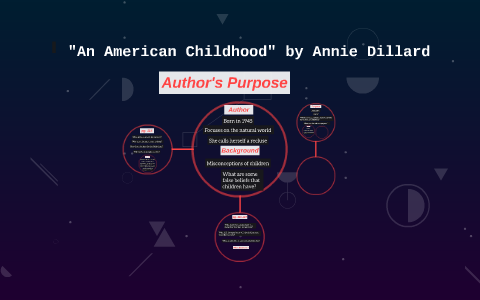 "An American Childhood" by Annie Dillard by Kyndall Blake on Prezi