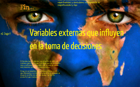 Variables externas en la toma de decisiones by Camilo Andres Ramirez ...
