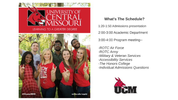 PM UCM Admissions presentation by Chris Lang on Prezi Next