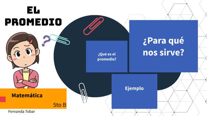 ¿Qué es el promedio? by Fernanda tobar on Prezi