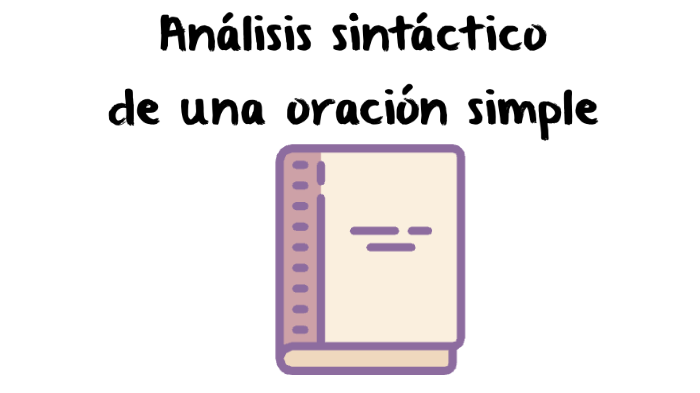 Análisis sintáctico de una oración simple by Rockruff Gaming on Prezi