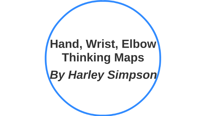 Hand, Wrist, Elbow Thinking Maps by Harley Simpson on Prezi