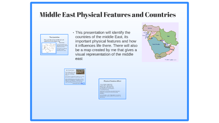 Middle East Physical Geography by Voxel Rush on Prezi