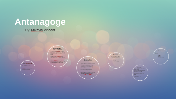 Antanagoge by Mikayla Vincent