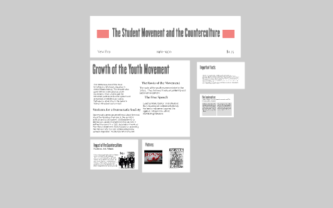 The Student Movement and the Counterculture by Samuel Sosa on Prezi