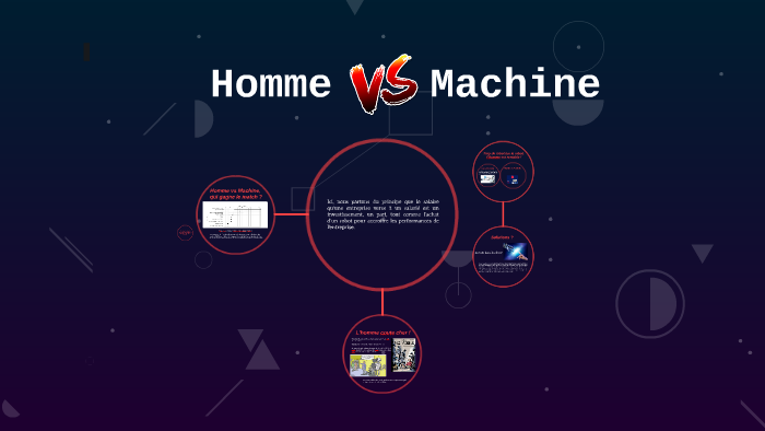 Homme Vs Machine by jeremy richit on Prezi