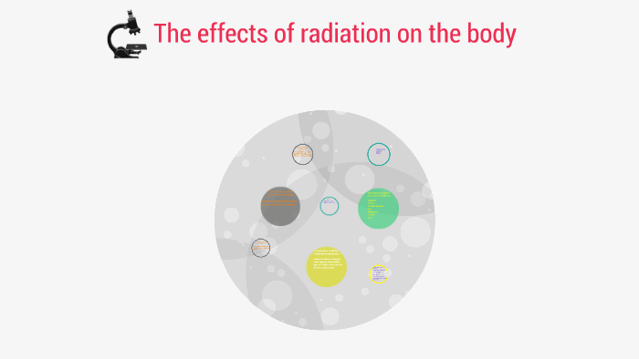 The effects of radiation on the body by anna stankus