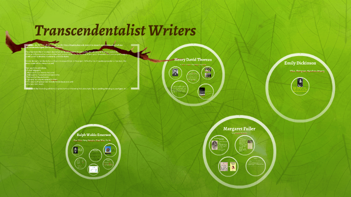 Transcendentalist Writers by Jennifer Marquardt on Prezi