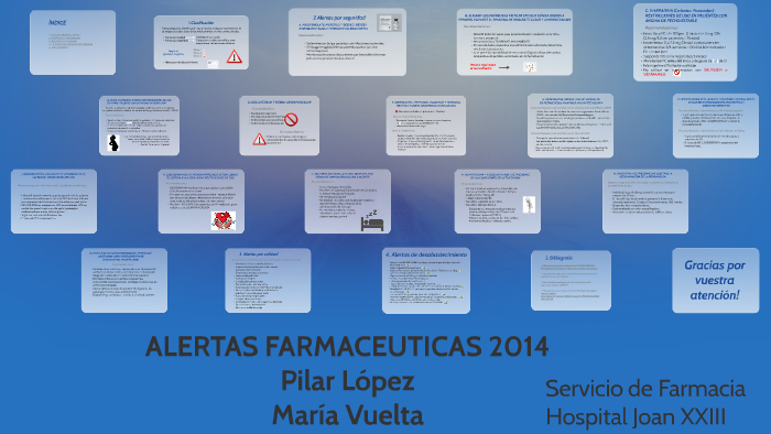 Alertas farmaceuticas by Pilar López on Prezi