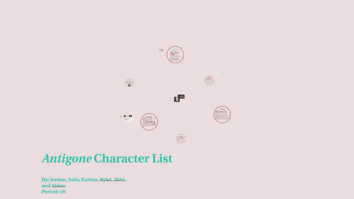 Antigone Character List by Rylei Jefferson on Prezi