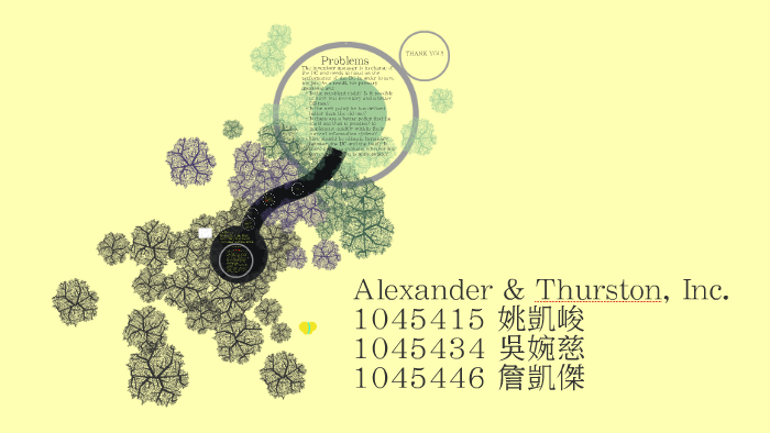 Alexander & Thurston, Inc. by 凱峻 姚 on Prezi