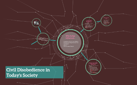 Civil Disobedience in Today's Society by rachel mcgovern on Prezi
