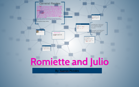 Romiette and Julio by Yazmin morales on Prezi