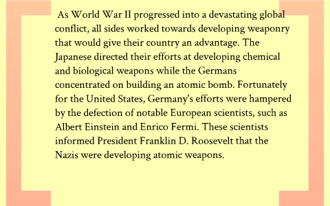 Manhattan Project World War II by Savannah Deale on Prezi