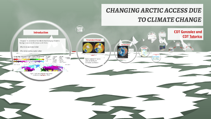 CHANGING ARCTIC ACCESS DUE TO CLIMATE CHANGE by Sidney Gonzalez on Prezi