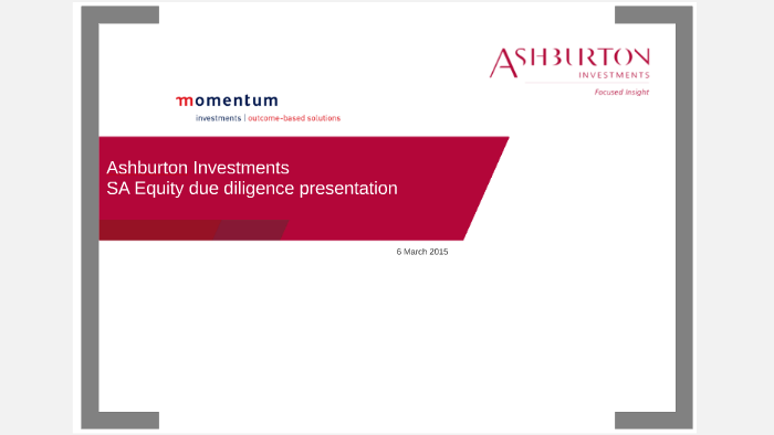 SA Equity due diligence presentation by Precious Mabasa on Prezi