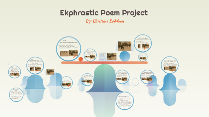 Ekphrastic Poem Project by Christine Bedikian