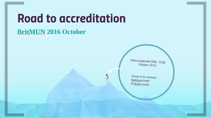 Road to accreditation by chemgenius 1 on Prezi