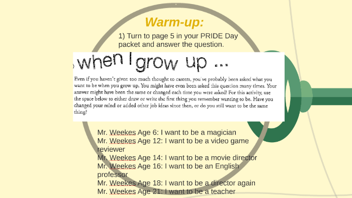 Pride Day Lesson 2 Work Values by Bob Weekes on Prezi