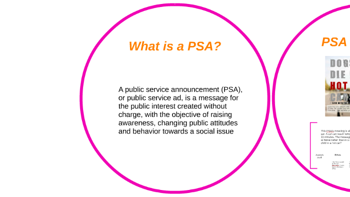 What is a PSA? by Andrew Santoyo on Prezi