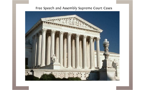 Free Speech and Free Assembly in America by Jordan Maranto on Prezi