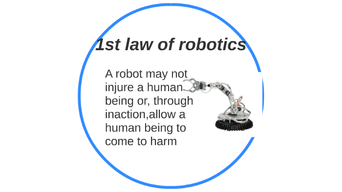 Isaac Asimov's 3 laws of robots by aidan mcneil on Prezi