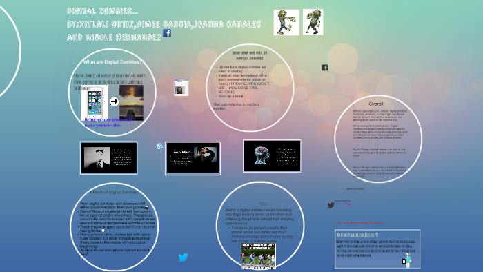 What is wrong with Digital ZOMBIES... by joanna canales on Prezi