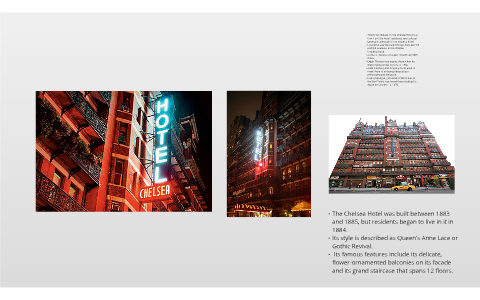 The Chelsea Hotel by Jordan Kravitz
