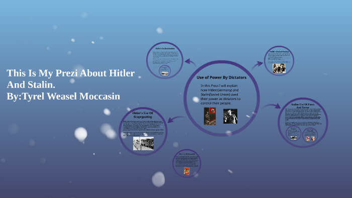 Use of Power By Dictators by BreeAna Crawler on Prezi