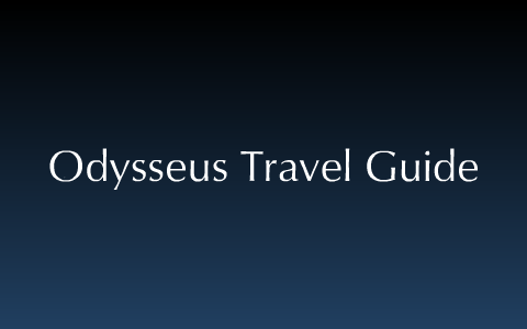 Odysseus Travel Brochure