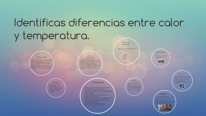 identificas diferencias entre calor y temperatura by daisy gonza on Prezi