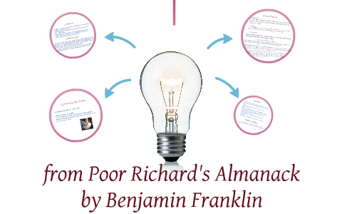 poor richard's almanack by benjamin franklin by kholoud aq on Prezi