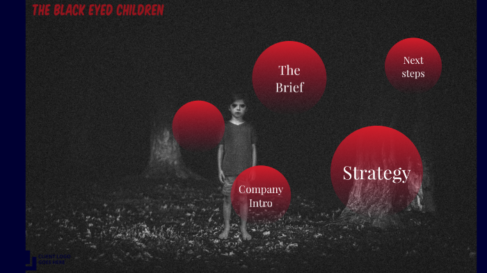 Blacked eyed children English presentation urban ledgends by Emma Leigh ...
