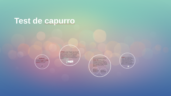 Test de capurro by susana lucero on Prezi