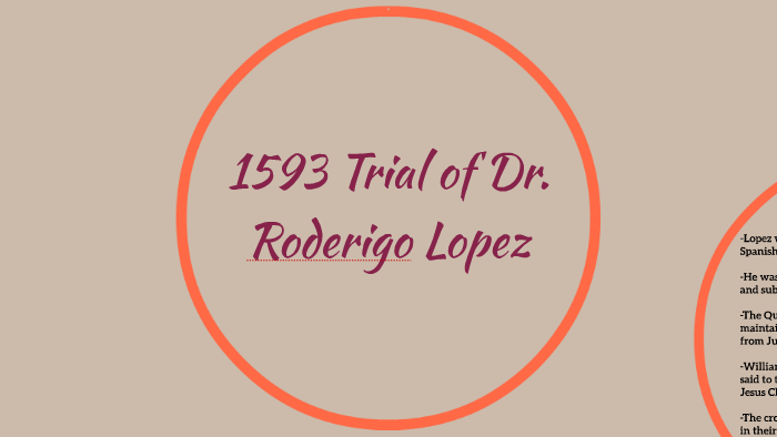 1593 Trial of Dr. Roderigo Lopez by Ashley Ottersberg on Prezi