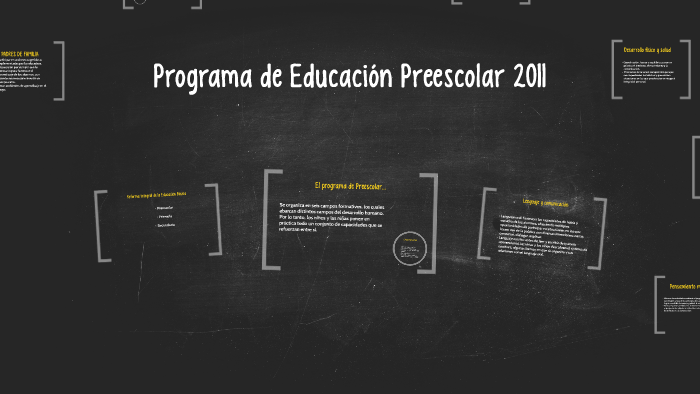Programa de Educación Preescolar 2011 by Arely Flores on Prezi