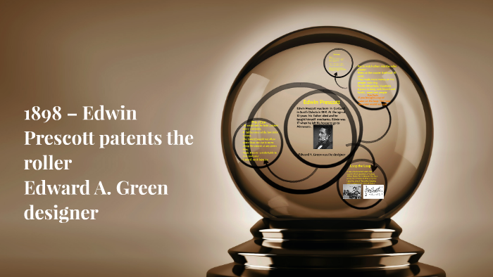1898 – Edwin Prescott patents the roller by alondra sanchez on Prezi