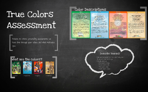 True Colors Assessment by Chloe Clark on Prezi