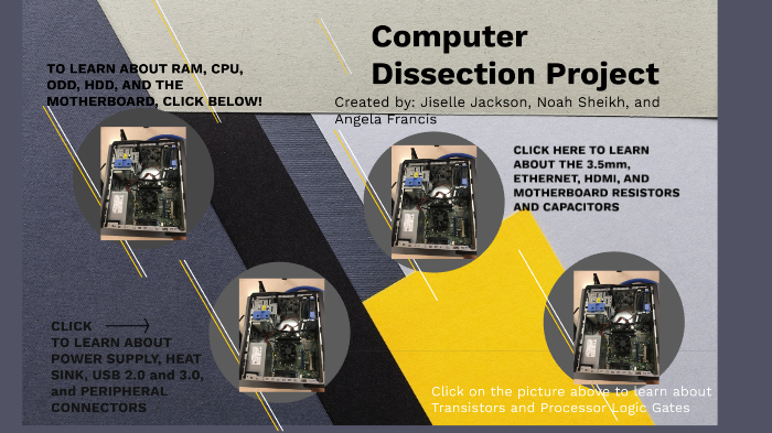 Computer Dissection by Jiselle Jackson on Prezi