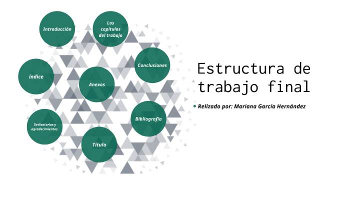 Estructura de trabajo final by Mariana García on Prezi Estructura de trabajo final by Mariana García on Prezi