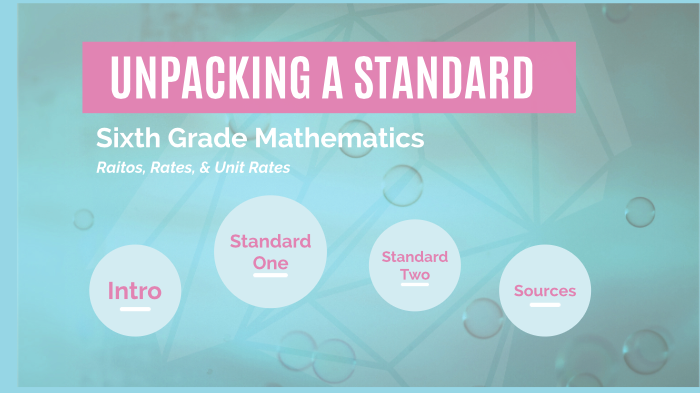 Unpacking a Standard by Shannon Kuranishi on Prezi