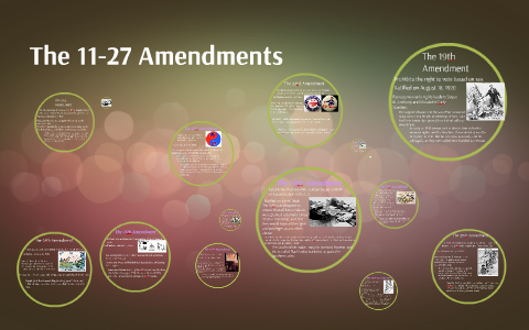 The 11-27 Amendments by Alicia Cooper on Prezi