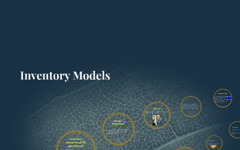 Inventory Models by Guven Colakovic on Prezi
