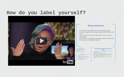 How do you label yourself? by Mesha Foster on Prezi