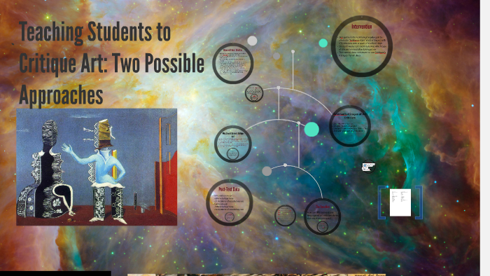 Teaching Students to Critique Art: Two Possible Approaches by Jessica ...