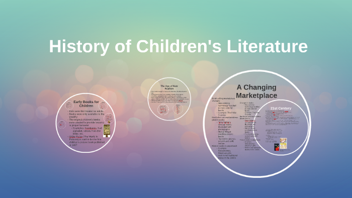 The Bestest Presentation on History of Children's Literature by Becca ...