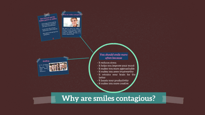 Why are smiles contagious by Valery Plata