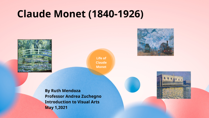 Timeline -Claude Monet by Ruth Mendoza on Prezi