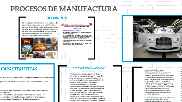 PROCESOS DE MANUFACTURA by Francisco Javier Torres on Prezi